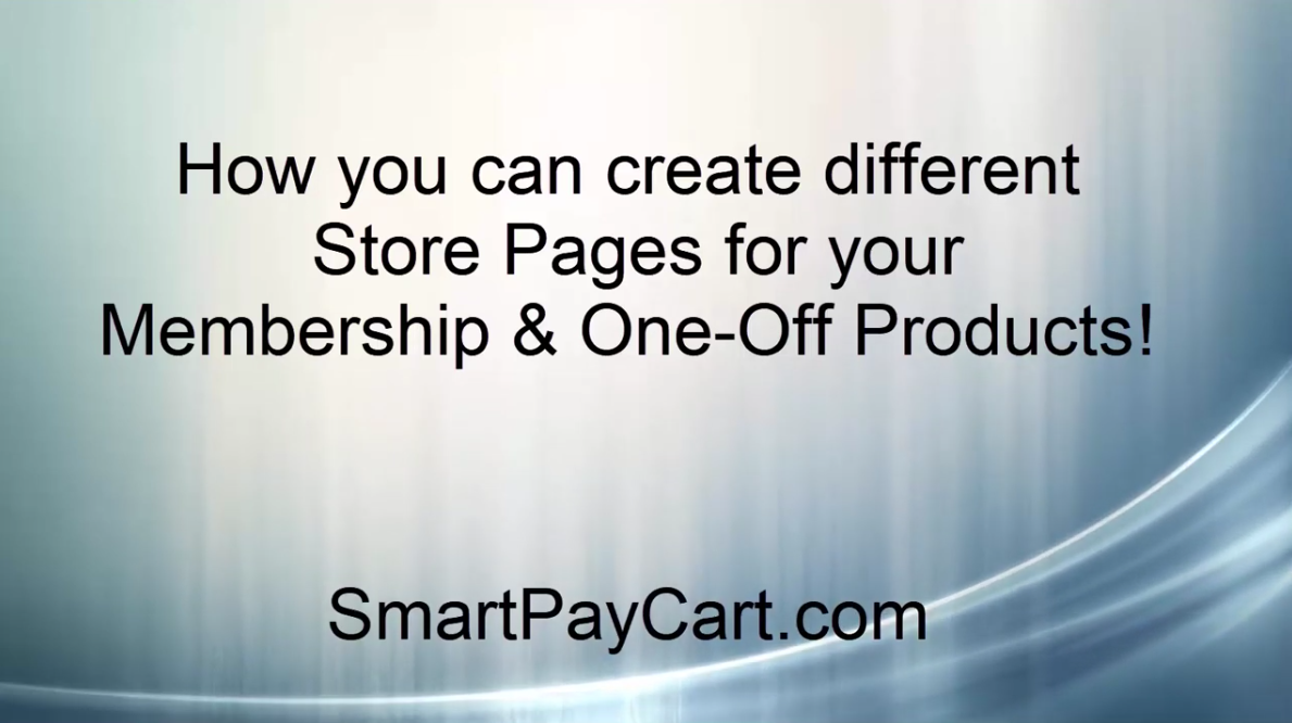 How to create diferent storefront pages for different categories of ...